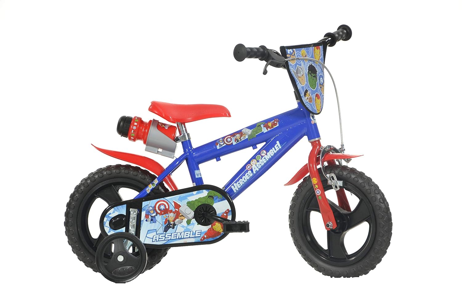 Dino Bikes 412UL-AV Marvel The The Avengers Kids Bike, Blue: Amazon.co ...
