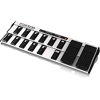 MIDI Foot Controller with 2 Expression Pedals and MIDI Merge Function ...