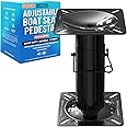 Amazon.com: Boat Seat Pedestal Mount, Adjustable 11.5" to 17.5" Riser ...