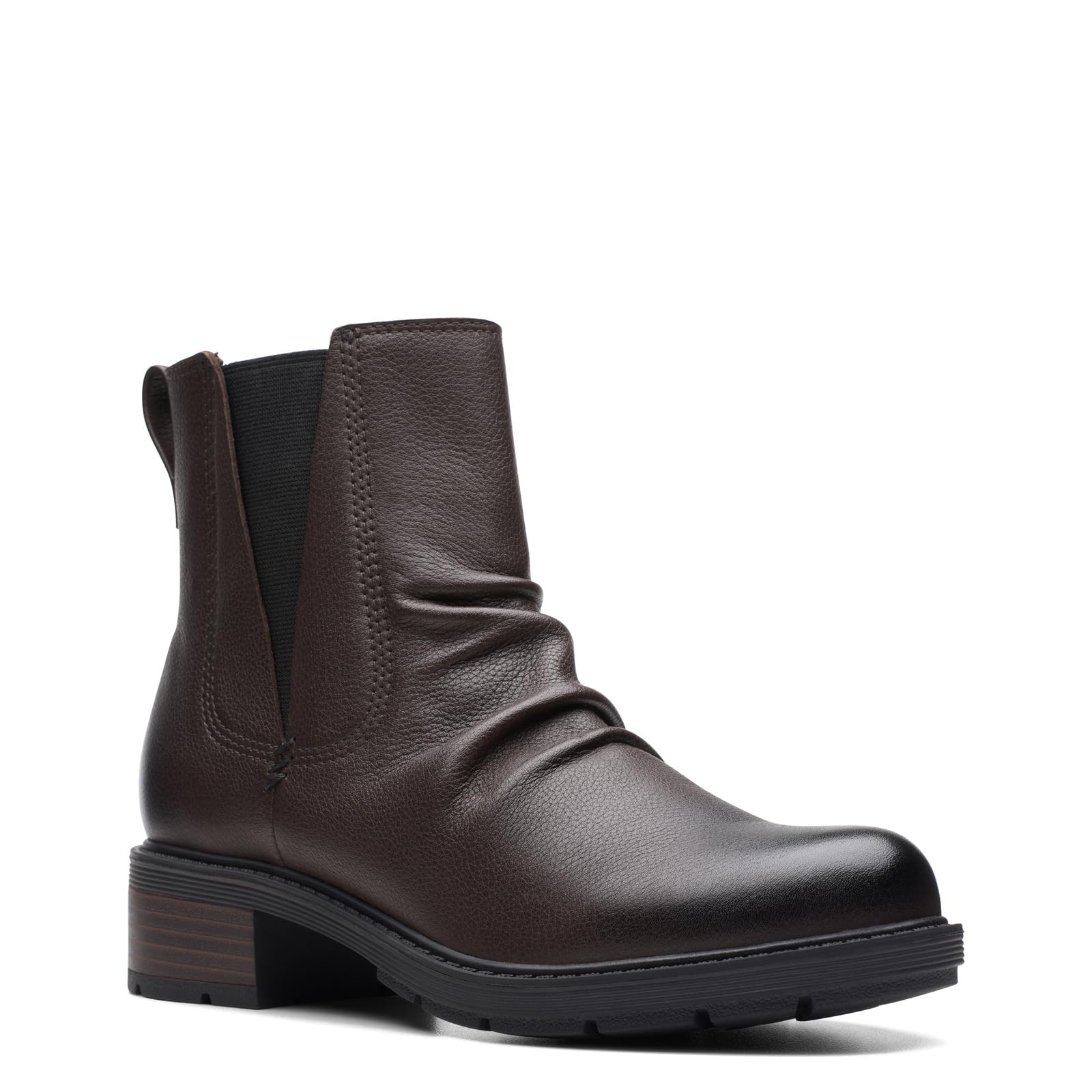 Clarks Women's Hearth Rose Mid Calf Boot, Dark Brown, 7 Wide for sale ...