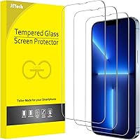 JETech Protector de Pantalla para iPhone 13 Pro Max 6,7 Pulgadas, Mica de Cristal Vidrio ...