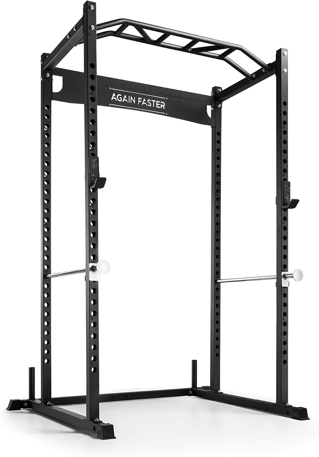 Again Faster® Evolution Home Power Rack - 450KG Rated For Weightlifting ...