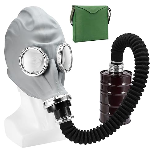 Full Face Gas Mask- Reusable Full Face Respirator Mask with 40mm ...