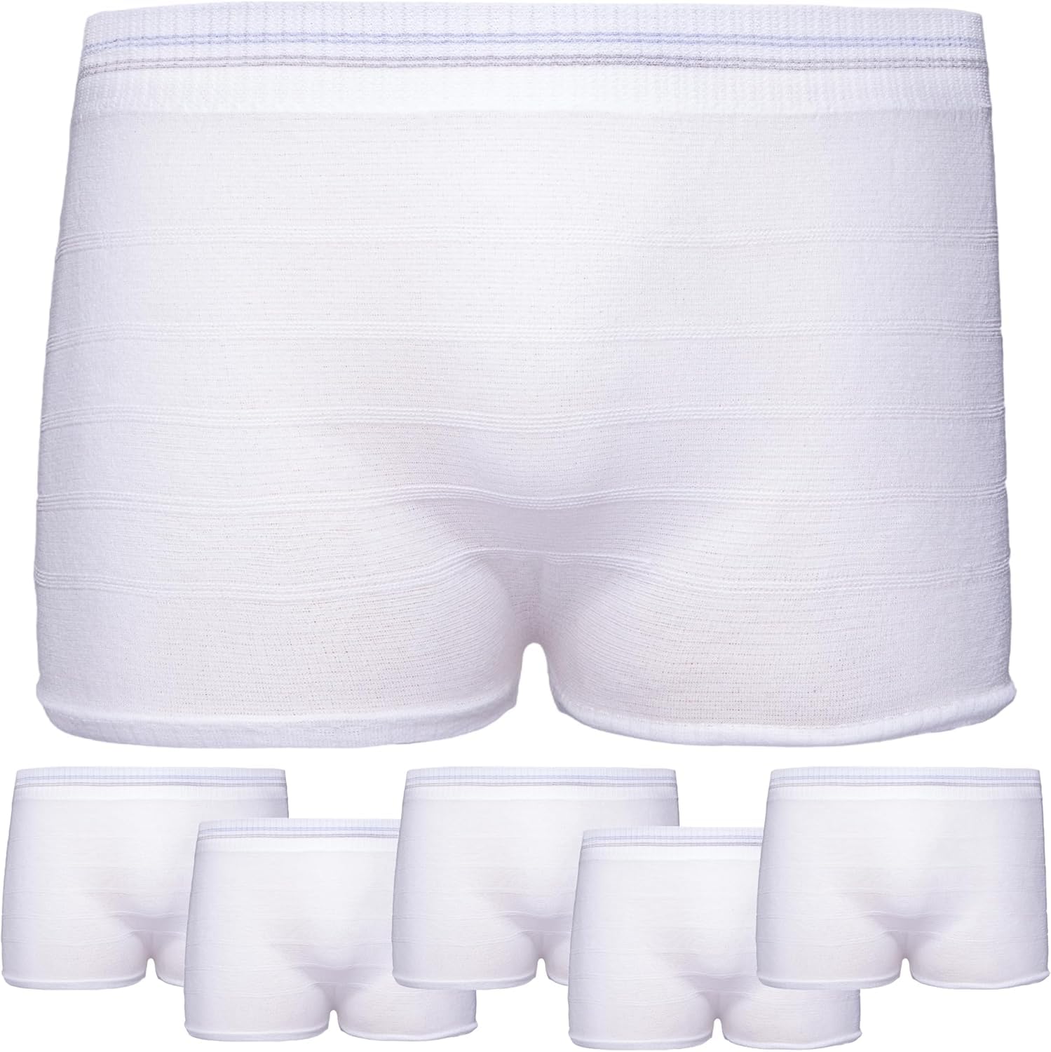Knit Mesh Surgical Pants [5 Pack] Disposable Underwear for Postpartum ...