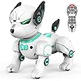 Amazon.com: Remote Control Robot Dog Toy, RC Dog Programmable Smart ...