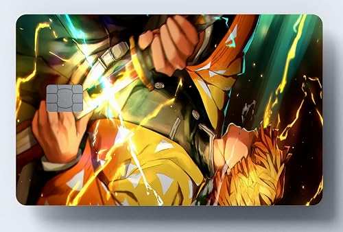 Anime Debit Card Bank Card Sticker Katsuki Bakugo Credit Card Skins