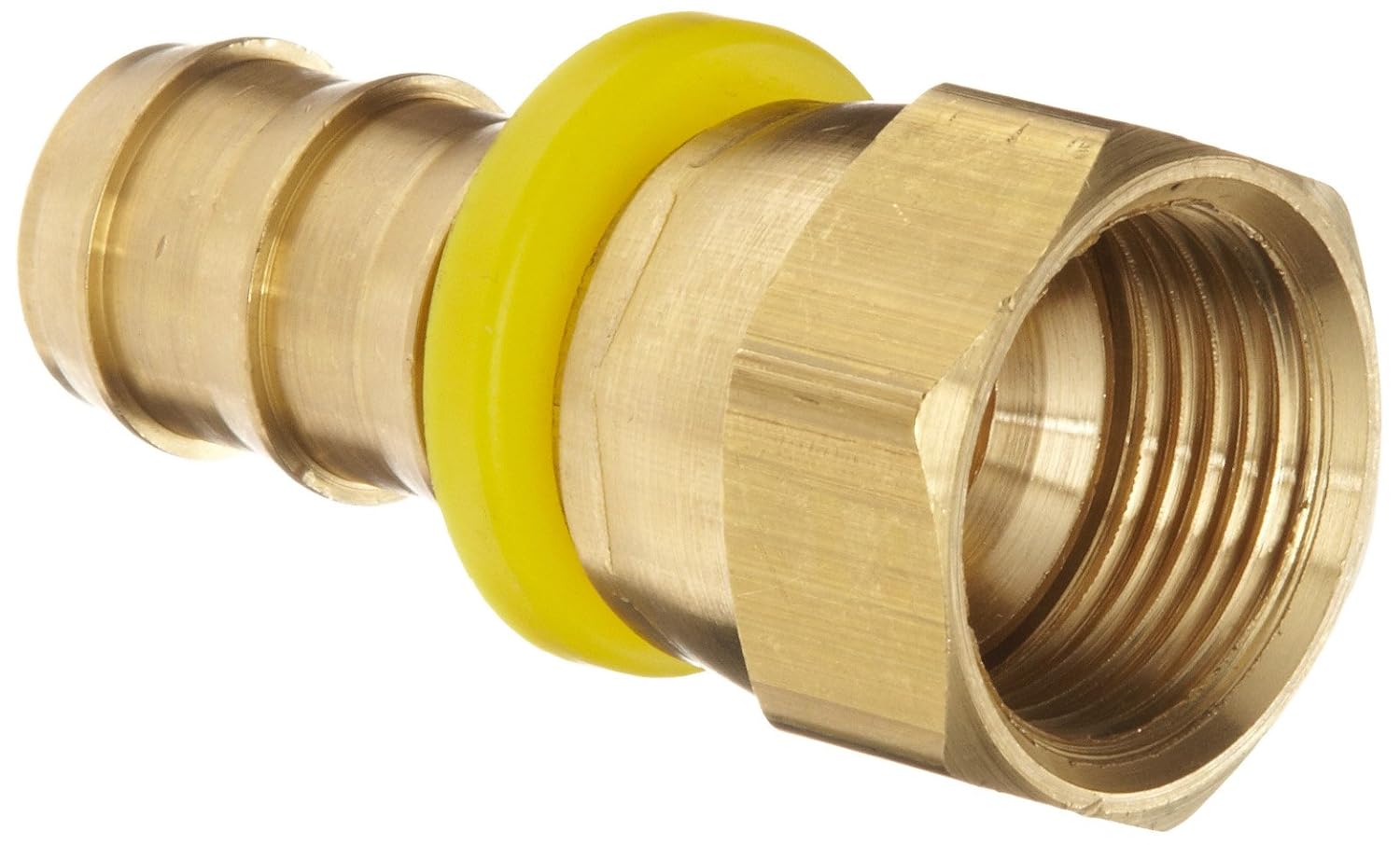 Dixon 288 1217 Brass 37 Degree JIC Swivel Push On Fitting Adapter 1 1