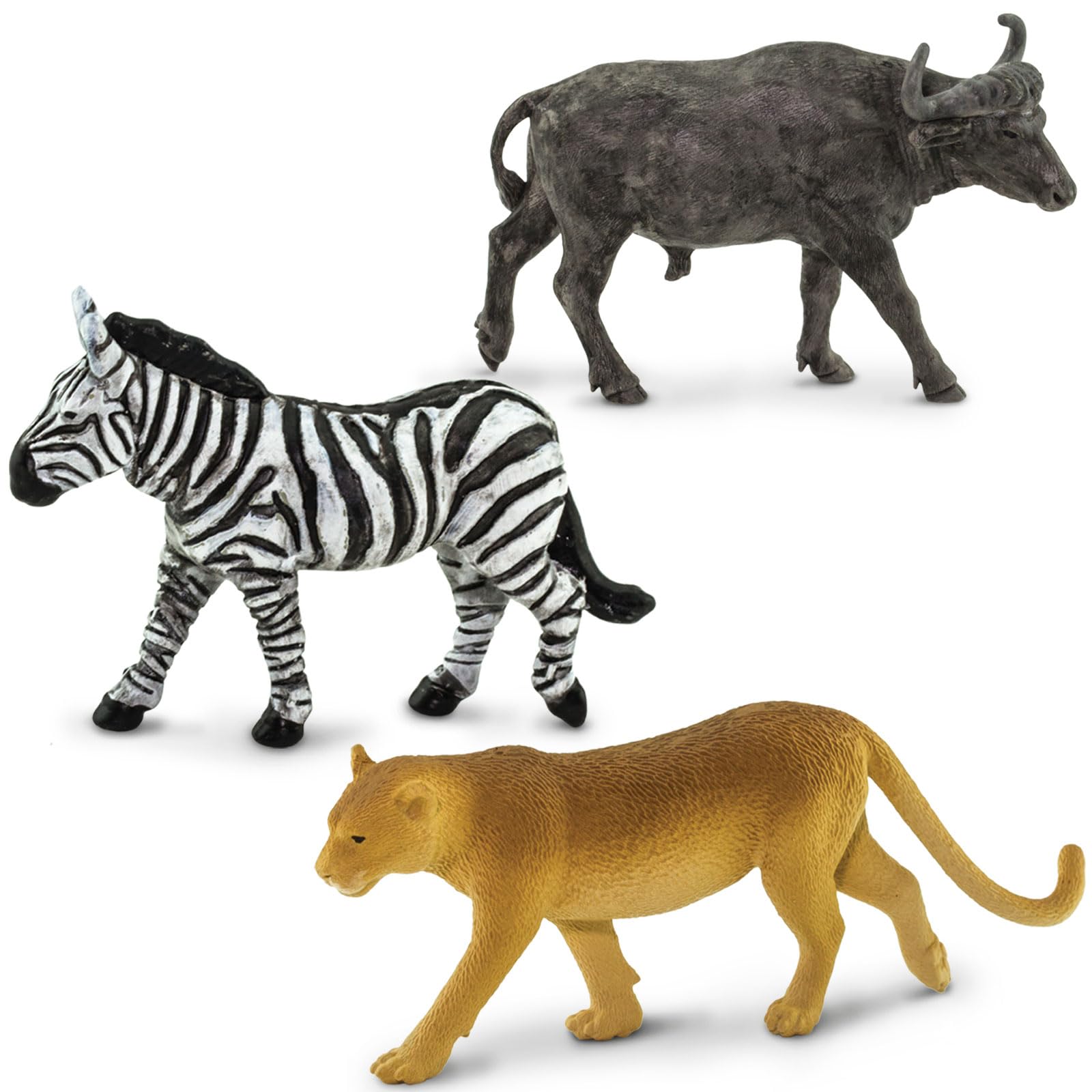 Safari Ltd. South African Animals TOOB - 9 Figurines Of Elephant, Lion ...