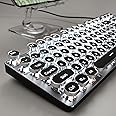 SEUNKWANG EWEADN TK100 Typewriter Keyboard Wired Mechanical Keyboard ...
