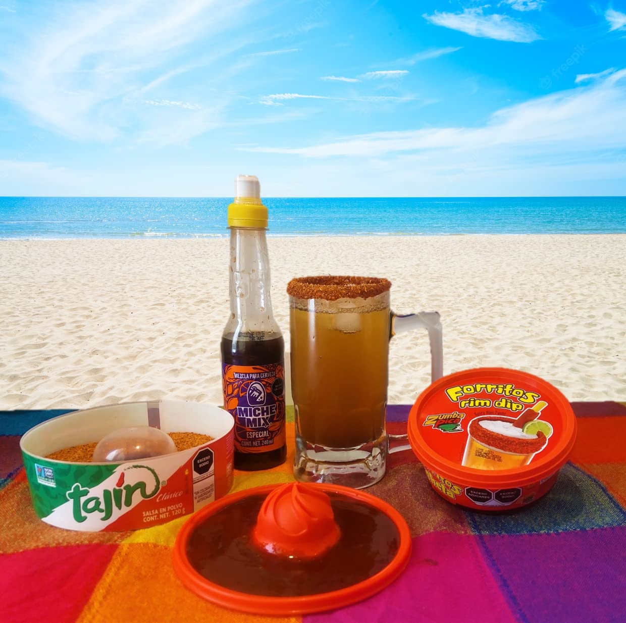 Mua Michelada Mix Kit |Forritos Chela Chamoy Rim Paste with Tajin ...