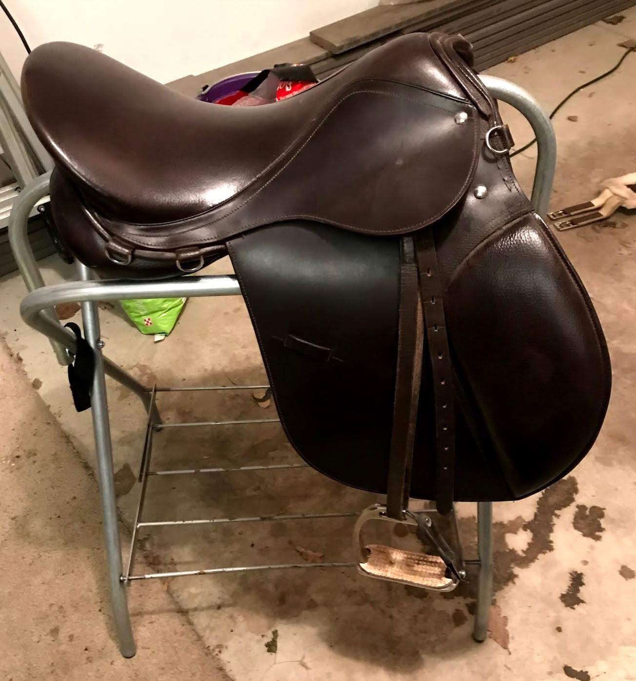 $50/mo - Finance New Brown All Purpose English Riding Horse Saddle ...