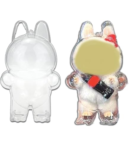 Labubu Pop Mart Nyoria LABUBU Protective Case - Acrylic Display Case ...