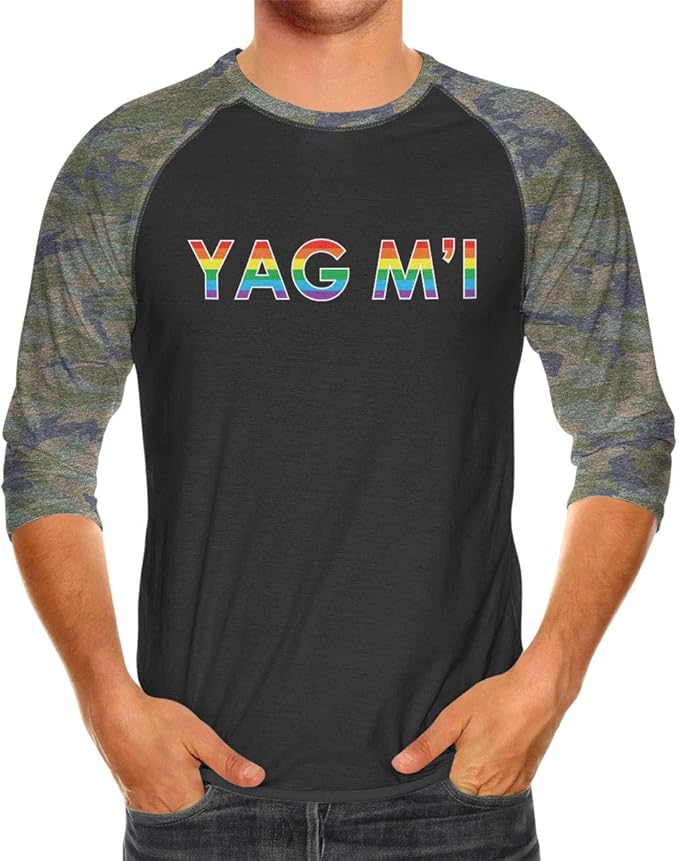 Amazon.com: SpiritForged Apparel Yag M'I - I'm Gay Backwards LGBT Pride ...