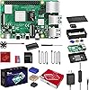 Vemico Raspberry Pi 4B 4GB Kit with 32GB Card 5V3A Power Supply with ON ...