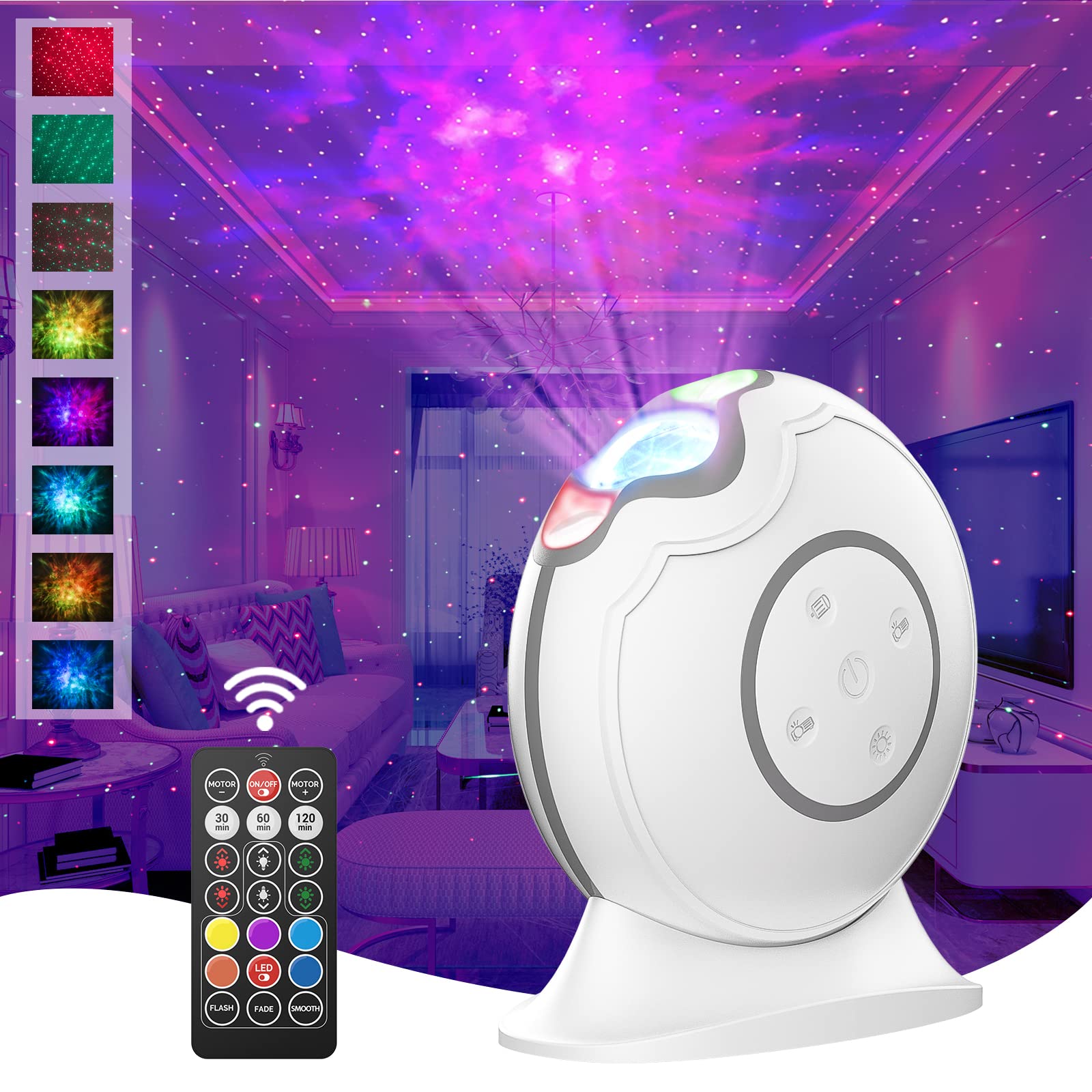 Mua LOFTEK Galaxy Projector Star Projector, 360° Adjustable Night Light ...