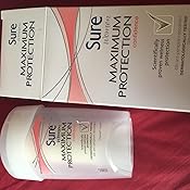 Sure Maximum Protection Confidence Anti-perspirant Cream Stick: Amazon ...