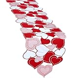 Amazon.com: Valentines Day Decor Valentines Day Table Runner 70 Inches ...