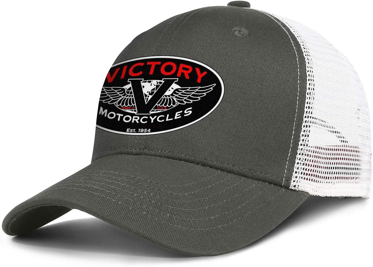 Victory-Motorcycle-Logo- Unisex Baseball Cap Hat Dad-Hat for Fishing ...