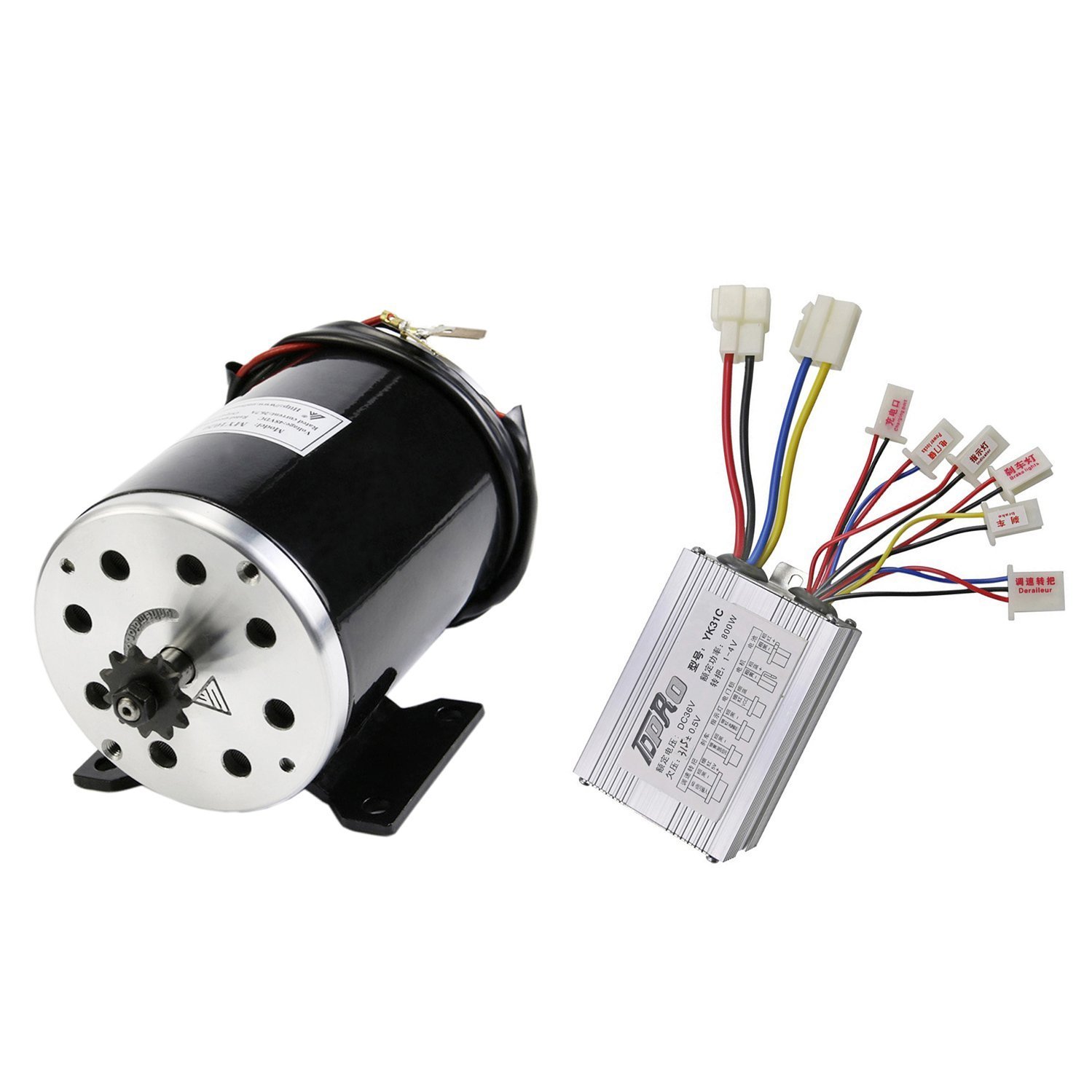 Bike Motor Kit 36v Motor Kit 36V 800W Brush Motor For Electric Go Kart ...