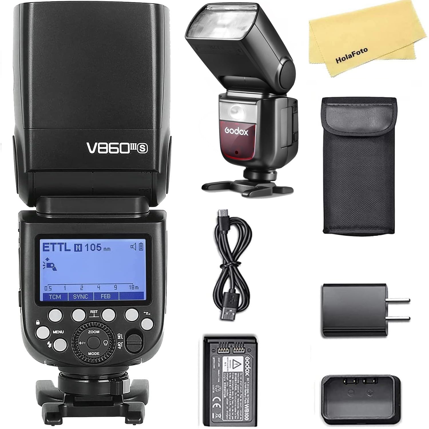 Godox V860III-S Camera Flash for Sony Camera Flash Speedlight Speedlite ...