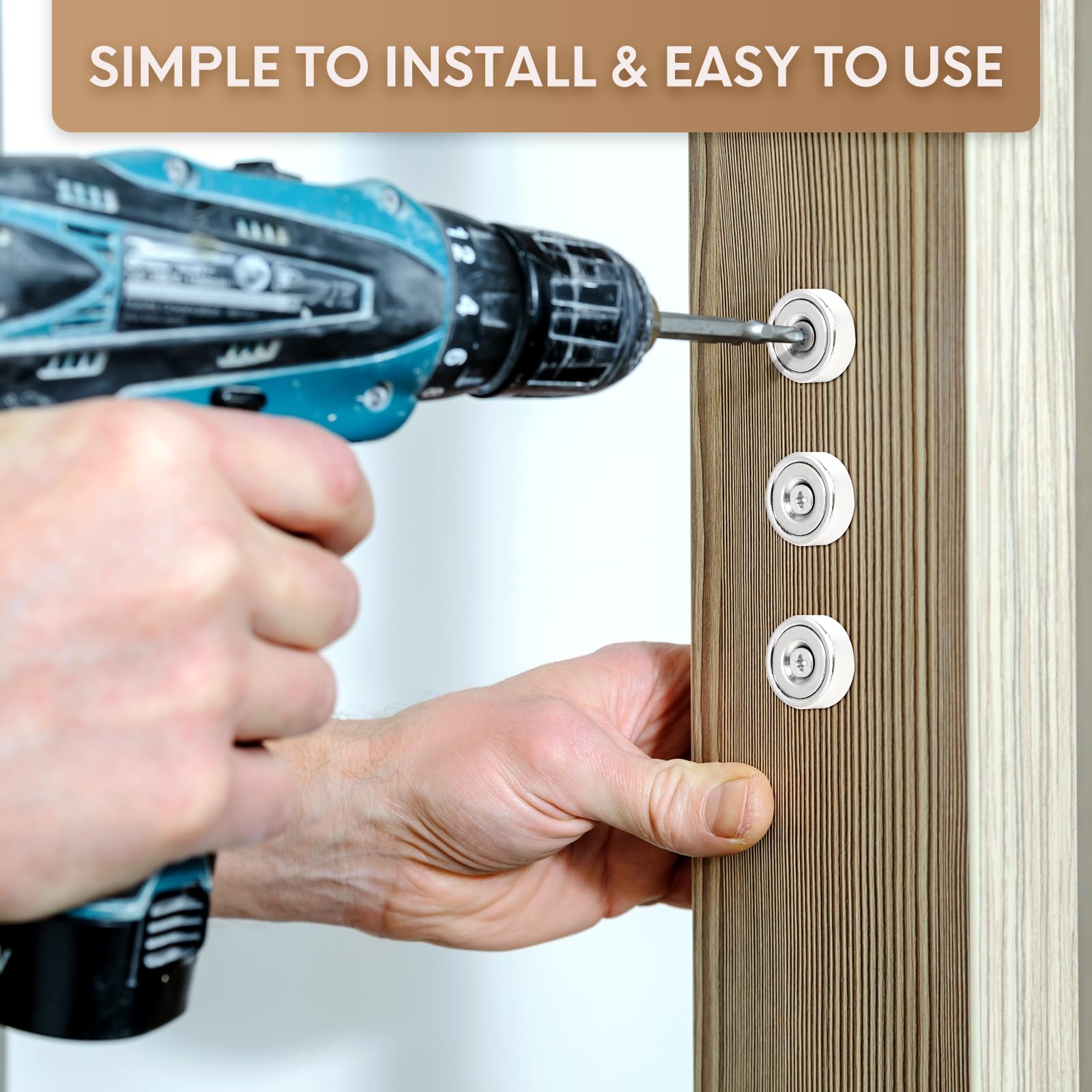 Mua Magnet, 22lb Strong Round Magnet with Hole in The Center for ...