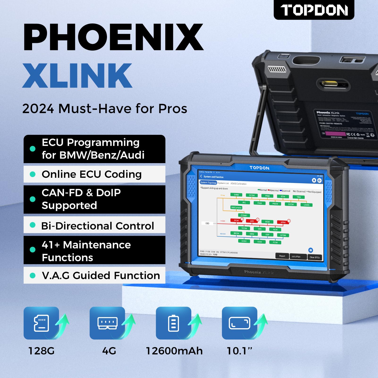 Mua TOPDON Phoenix XLink Scan Tool, ECU Programming, Online ECU Coding ...