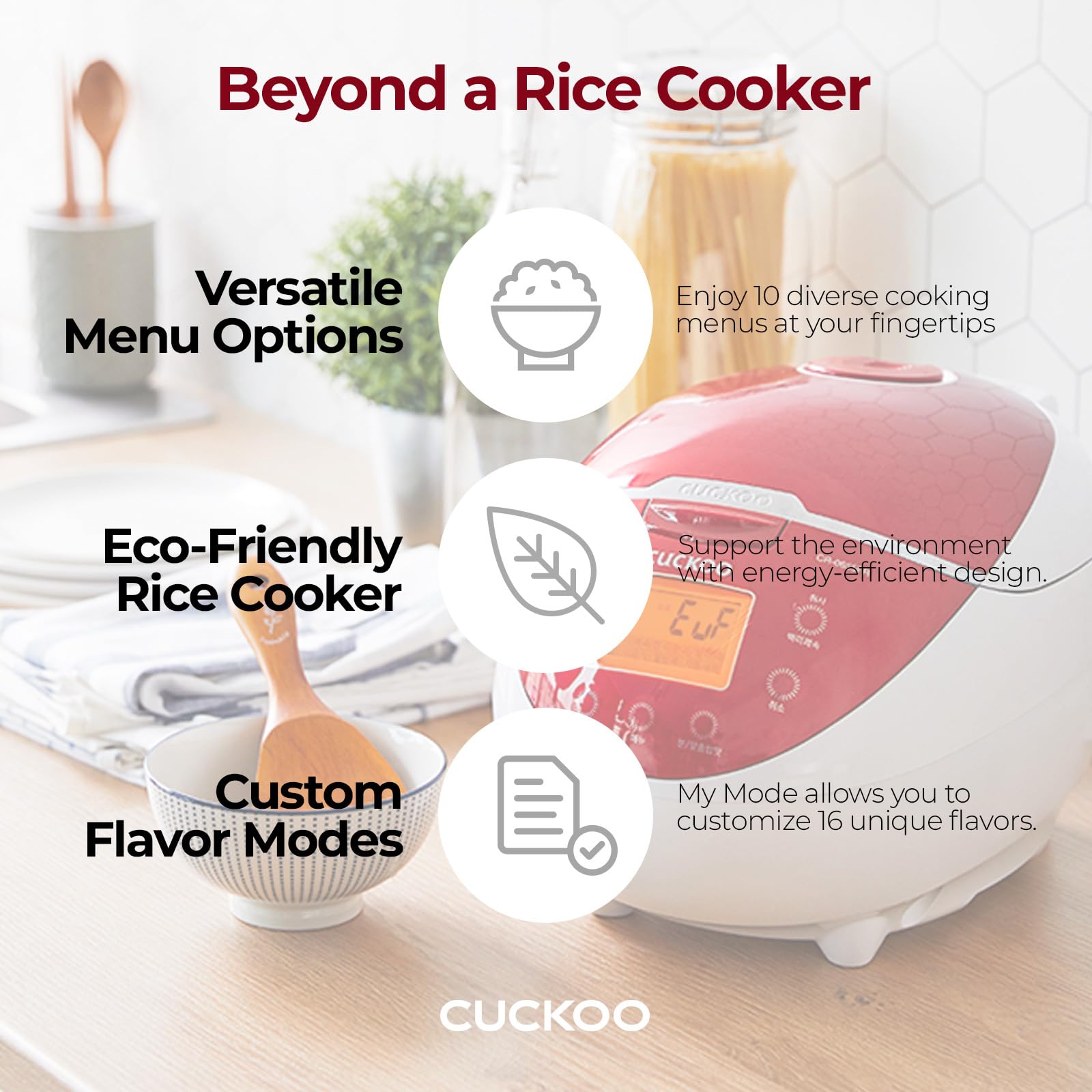 Mua CUCKOO CR-0655F Rice Cooker & Warmer, 6 Cups, LCD-Display 11-Menu ...