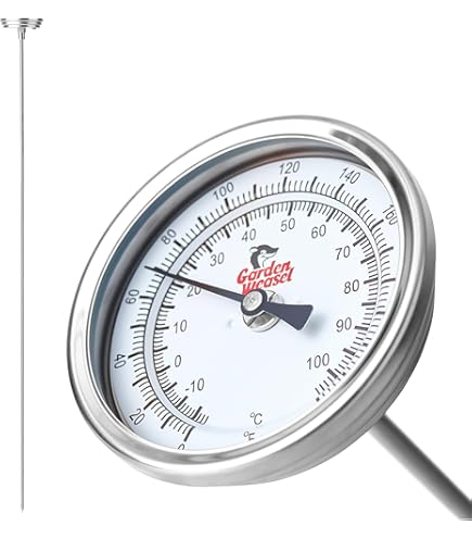 Compost Pile Monitor REOTEMP Compost Moisture Meter - 36" Stem For Deep ...