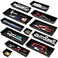 ONREVA Tool Box Organizer Tray Divider Set, Extra Large Toolbox Trays ...