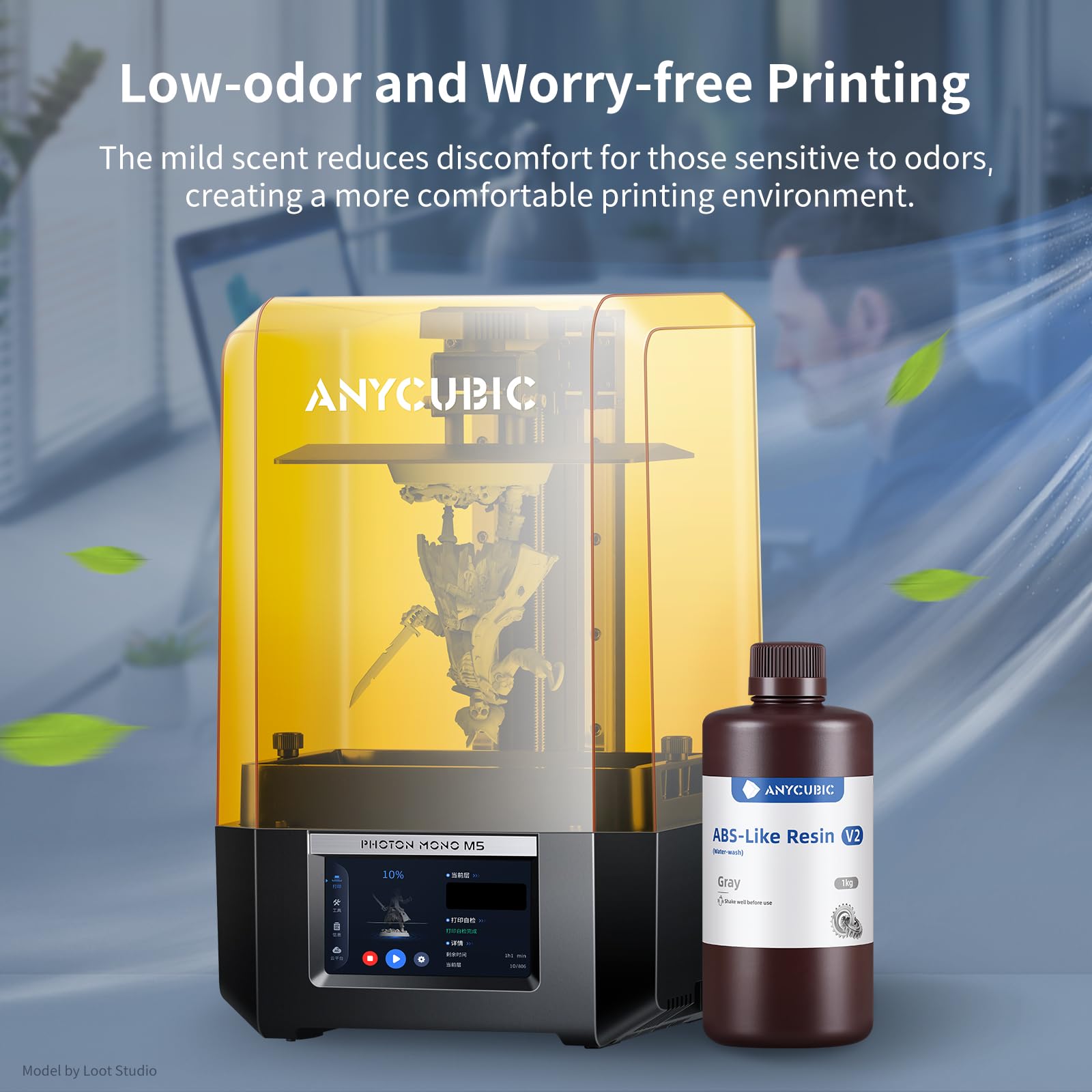 Mua ANYCUBIC Water Washable ABS-Like 3D Printer Resin, High Toughness ...