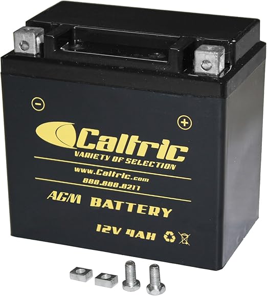 Amazon.com: Caltric Agm Battery for Yamaha 230 Tt-R230 Ttr230 2005-2009 ...
