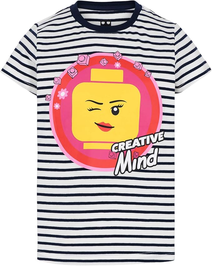LEGO Girl's Classic T-Shirt: Amazon.co.uk: Clothing