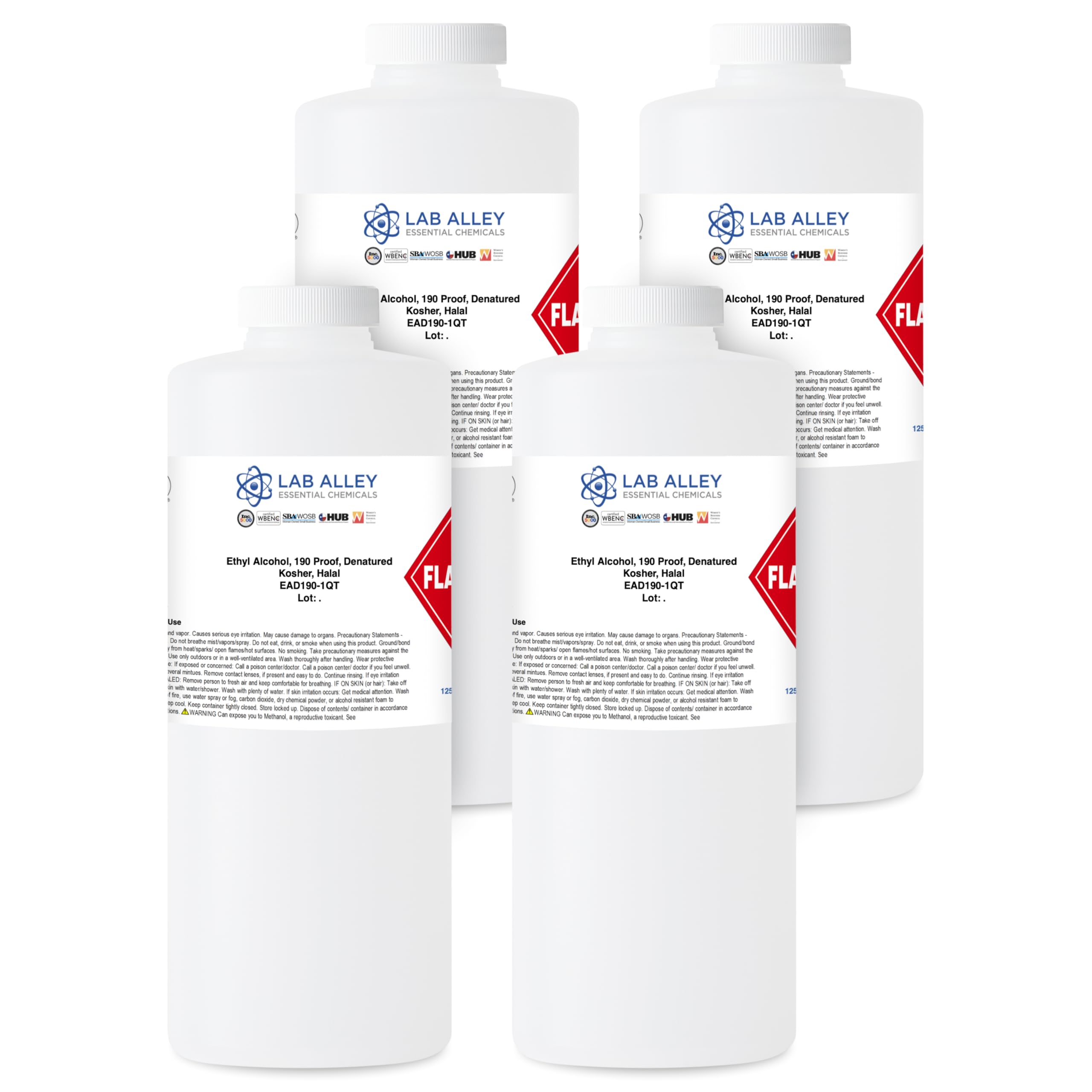 Mua Lab Alley Ethanol 190 Proof Denatured Alcohol, High Purity Solvent ...