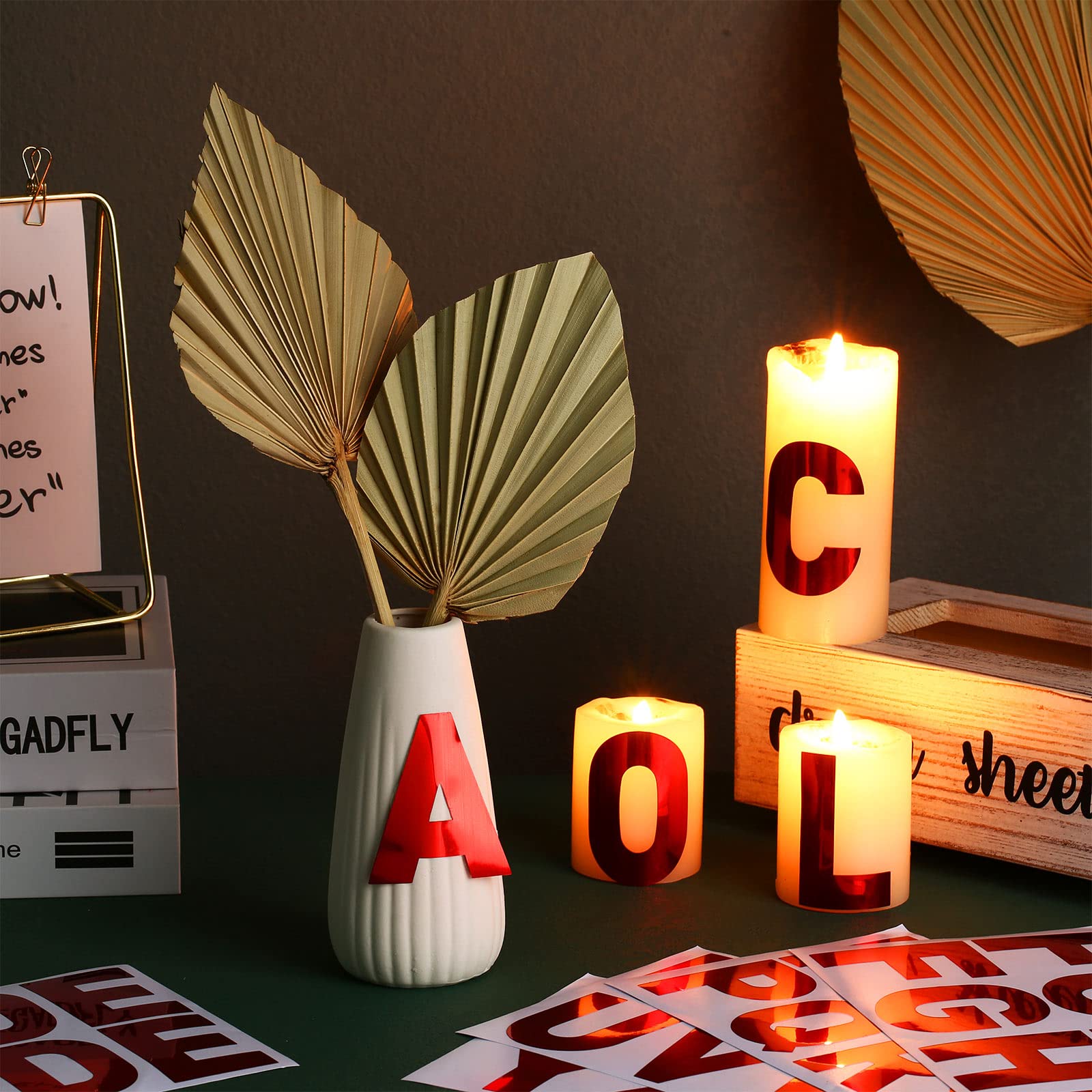 Mua Chinco 232 Pieces 24 Sheets Letter Stickers Large Bulletin Board ...