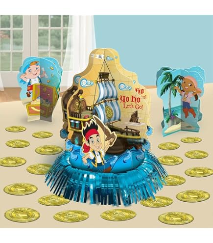 Jake Agus An Pirates Neverland Centerpieces Kara's Party Ideas Jake