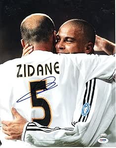 Zinedine Zidane Autographed Photo - 11x14 - PSA/DNA Certified ...