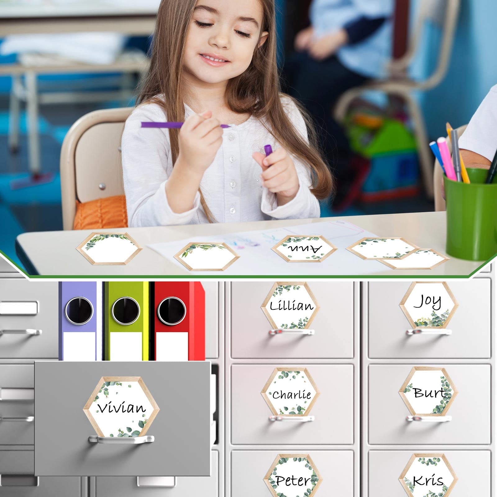 Mua 60 Pcs Simply Boho Hexagons Cutouts Hexagon Cutout Simply Boho ...