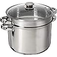 Amazon.com: 8 Quart 18/10 Stainless Steel 4 Piece Multi-Cookware Set ...