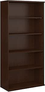 Amazon.com: Bush Business Furniture Series C 36W 5 Shelf Bookcase in ...