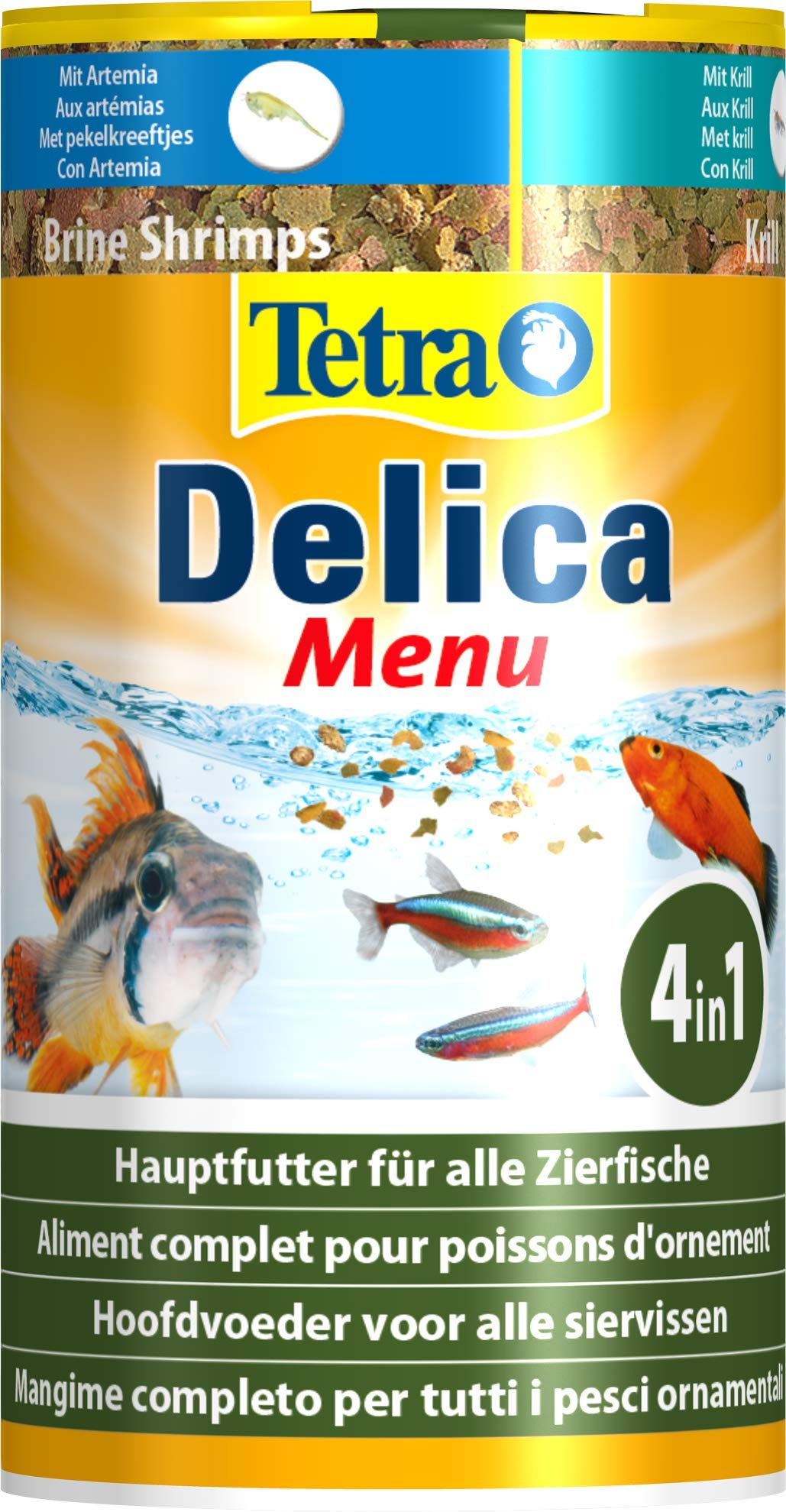 Buy Tetradelica Natural Food for ornamental fish, Krill Daphnia Water ...