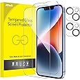 Amazon.com: JETech Full Coverage Screen Protector for iPhone 14 Plus 6. ...