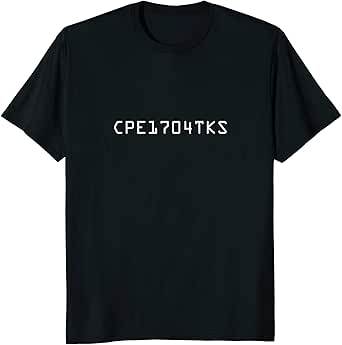 Amazon.com: CPE1704TKS T-Shirt: Clothing