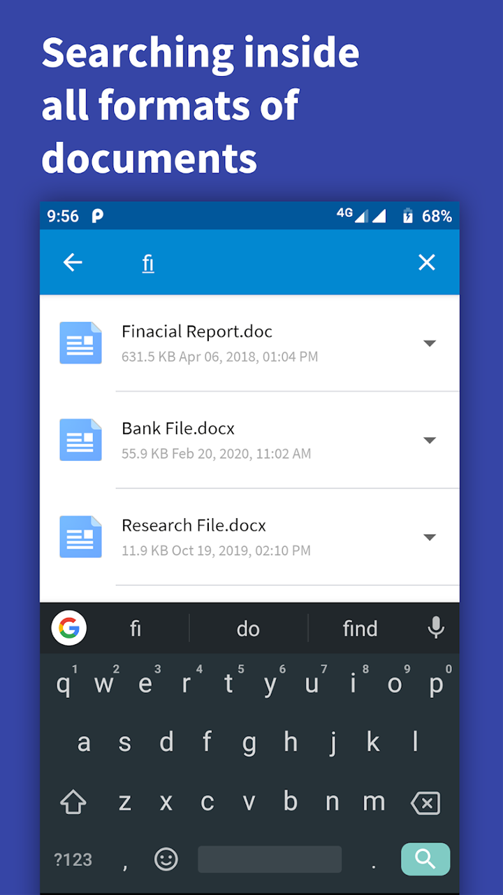 Document Reader - Word, Excel, PPT & PDF Viewer:Amazon.it:Appstore for ...