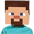 Amazon.com: Disguise Kids Minecraft Steve Vacuform Mask Standard ...