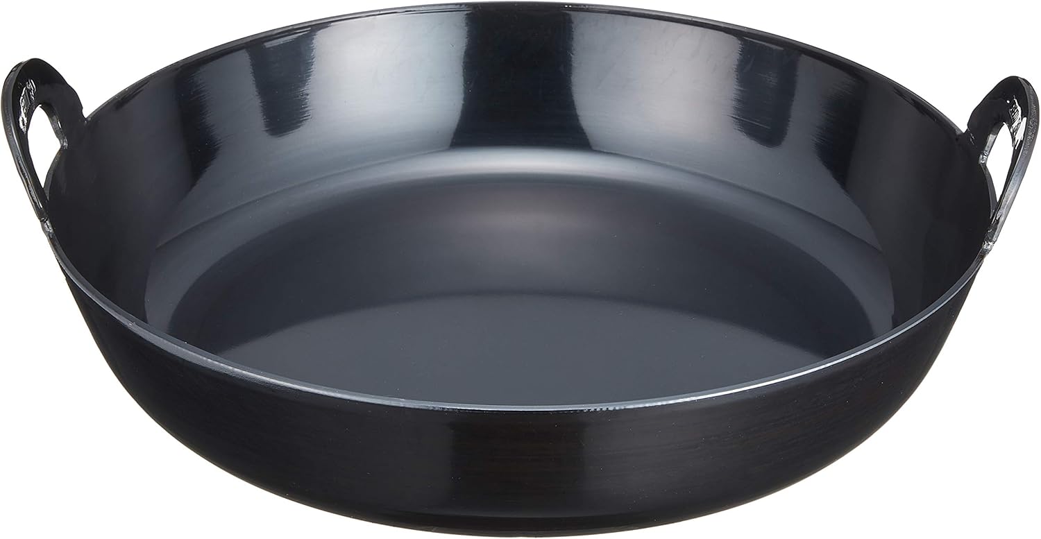 Amazon.co.jp : EBM 鉄 プレス 厚板 揚鍋 30cm(板厚3.2mm) : ホーム＆キッチン