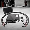 G-PLUS 25 Row Aluminum Engine Transmission Oil Cooler Kit Upgrade ...