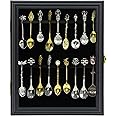 Amazon.com - COMSREV 18 Souvenir Tea Spoon Display Case Wall Mount ...