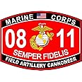 Amazon.com: Officially Licensed MAGNET Field Artillery Cannoneer Marine ...
