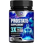 Amazon.com: Prostate Health Supplements for Men 1000mg - 3X Strength with Saw Palmetto Blend ...