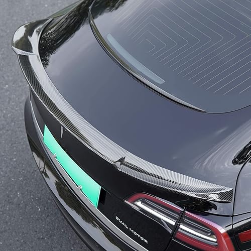 Xipoo Spoiler Compatible with Tesla Model 3 Spoiler Trunk Spoiler Wing ...